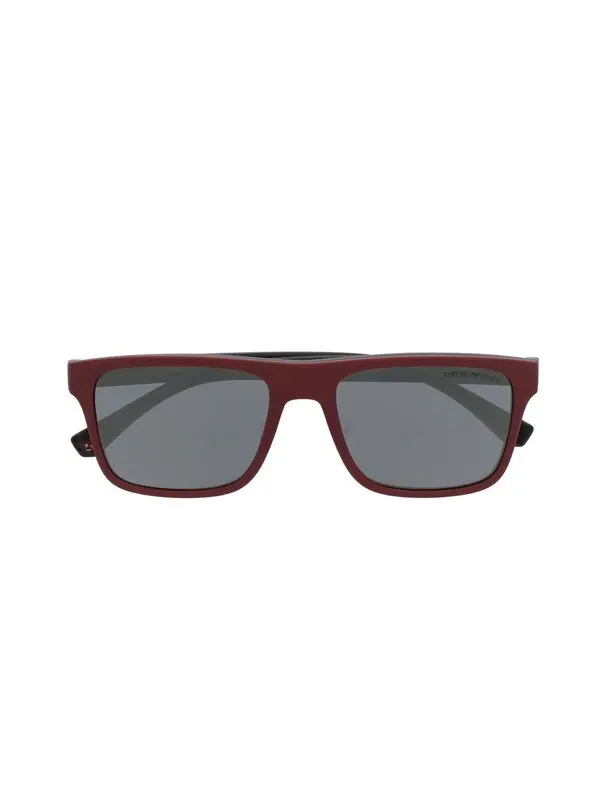 Emporio Armani Rectangular Sunglasses - Black
