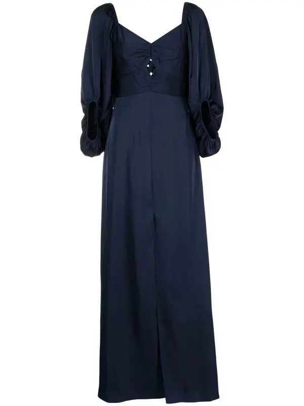 Sachin & Babi Angelina Evening Gown - Blue
