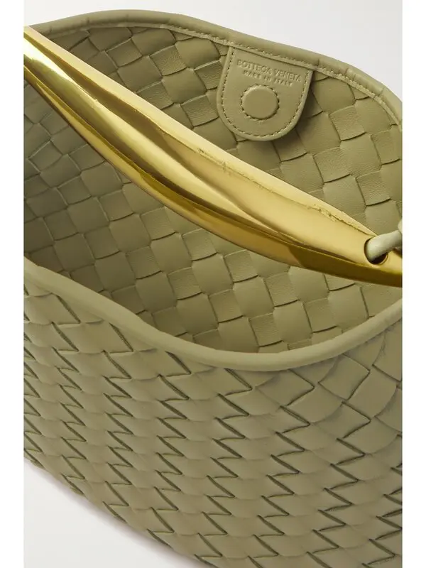 Bottega Veneta Sardine Small Shoulder Bag - Green
