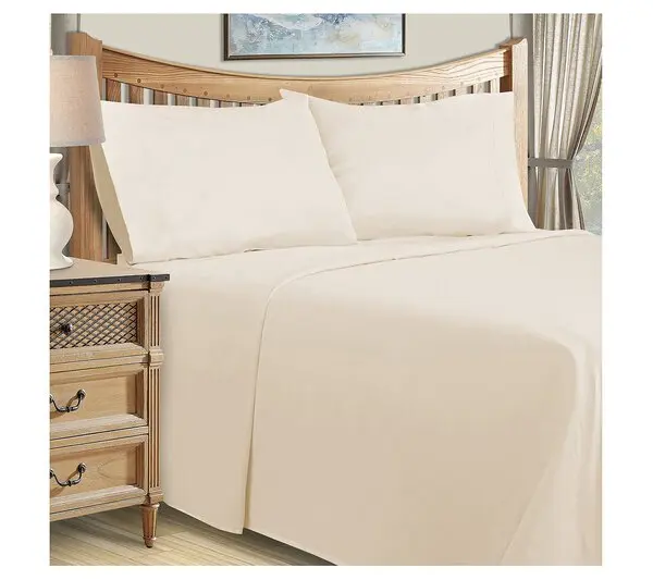 SUPERIOR Solid 1500-thread Count Cotton-blend S Eet Set, King - One-color