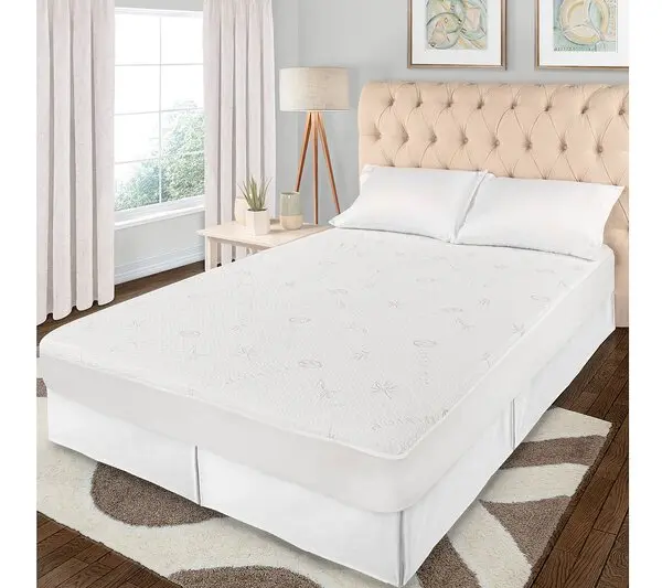SUPERIOR Waterproof Cotton Mattress Protector, In Xl - One-color