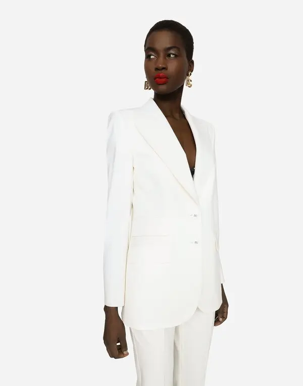 Dolce & Gabbana Two-way Stretch Wool Jacket - Multicolor