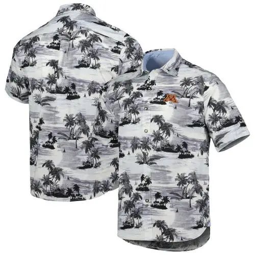Tommy Bahama Minnesota Golden Gophers Tropical Horizons Button-up Shirt
