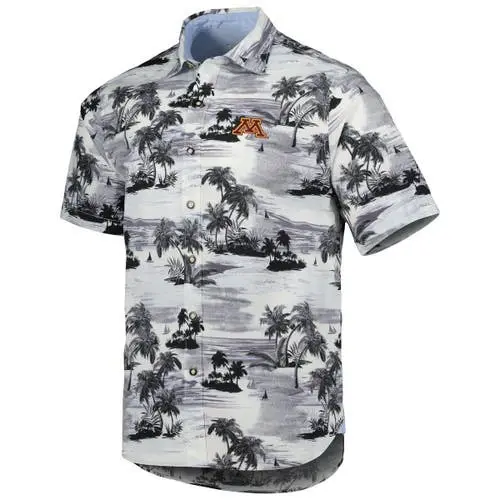 Tommy Bahama Minnesota Golden Gophers Tropical Horizons Button-up Shirt