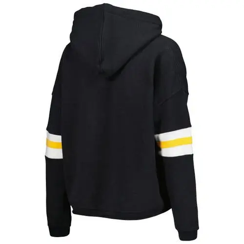 PRESSBOX Iowa Hawkeyes Super Pennant Pullover Hoodie
