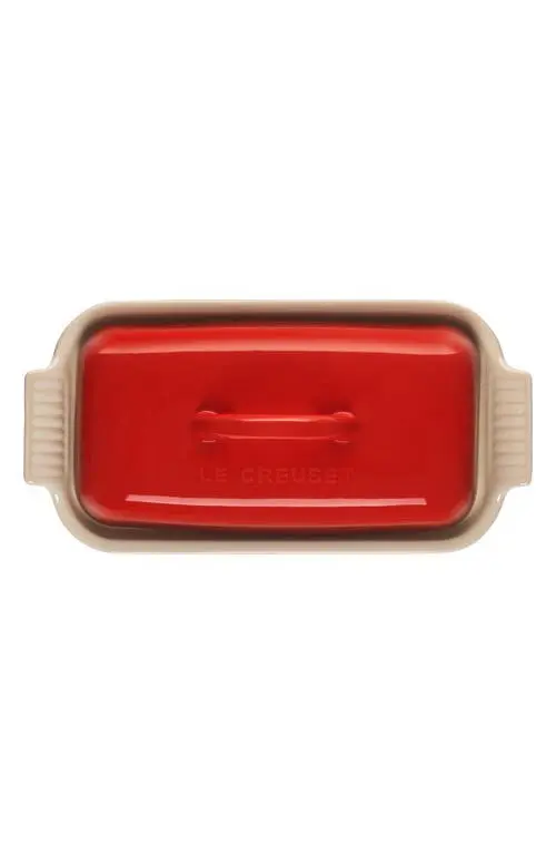 LE CREUSET Heritage Butter Dish - Cerise