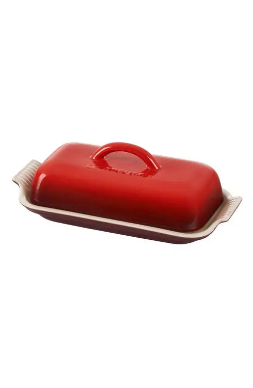 LE CREUSET Heritage Butter Dish - Cerise