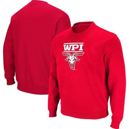 COLOSSEUM Worcester Polytechnic Institute Engineers Arch Over Logo Pullover Sweatshirt