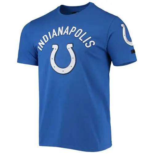 PRO STANDARD Indianapolis Colts Team Classic Bristle Slim-fit T-shirt