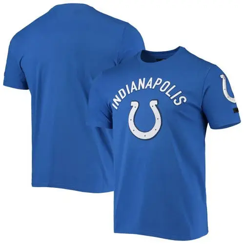 PRO STANDARD Indianapolis Colts Team Classic Bristle Slim-fit T-shirt