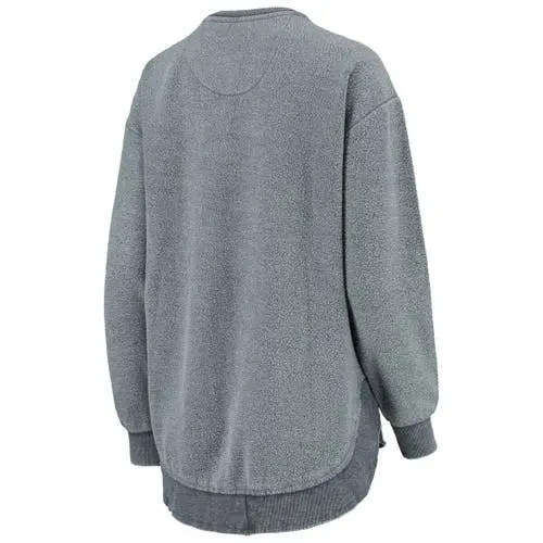 PRESSBOX Michigan Wolverines Ponchoville Pullover Sweatshirt