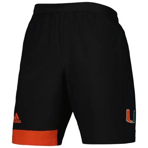 Adidas Miami Hurricanes Aeroready Training Shorts