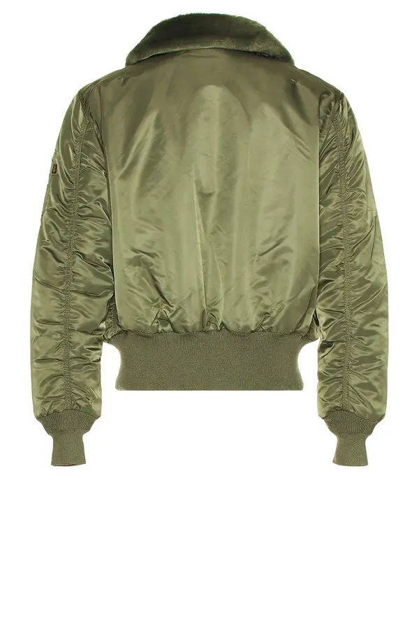 Alpha Industries B-15 Heritage Fit Flight Jacket - Sage