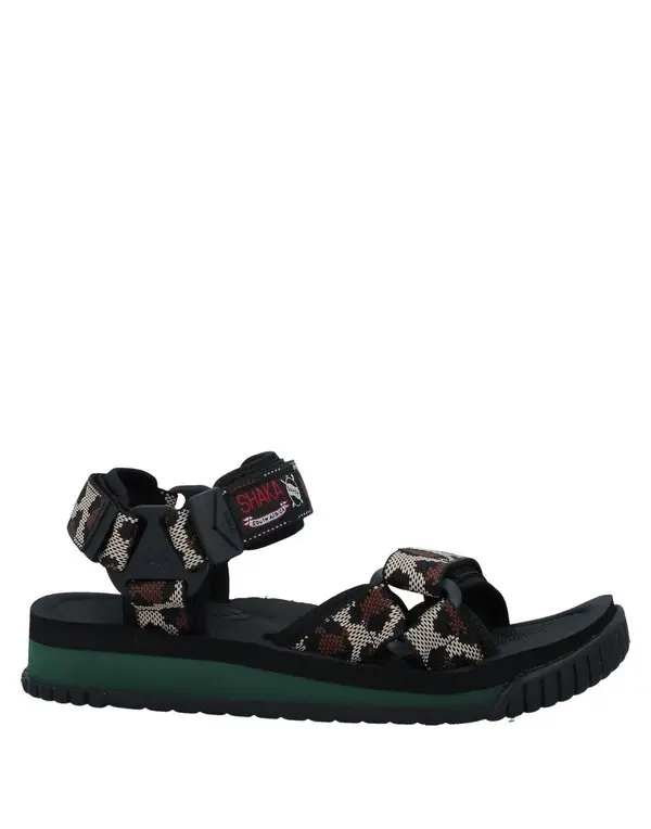 SHAKA Leopard Print Technical Sandals