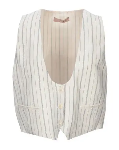 TWINSET Tailored Pinstriped Vest