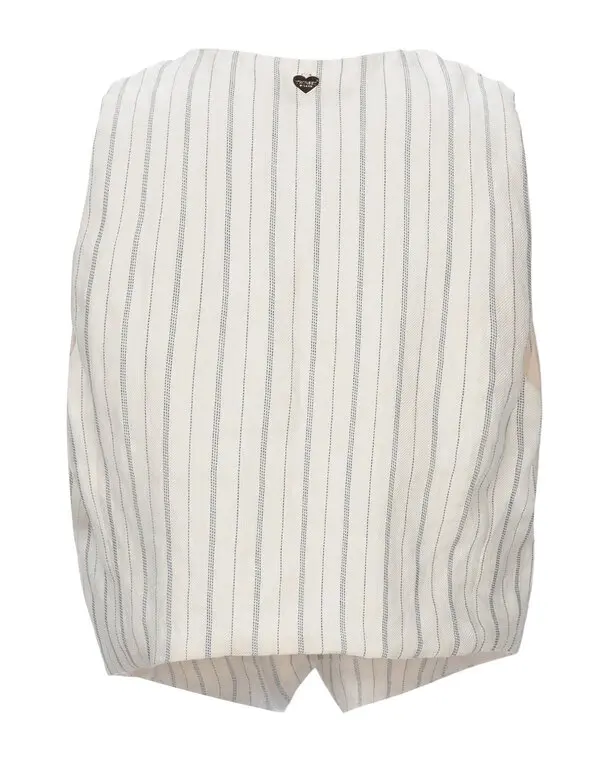 TWINSET Tailored Pinstriped Vest
