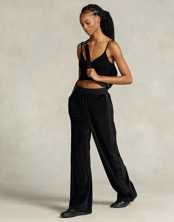 Polo Ralph Lauren Chenille Wide-leg Trousers