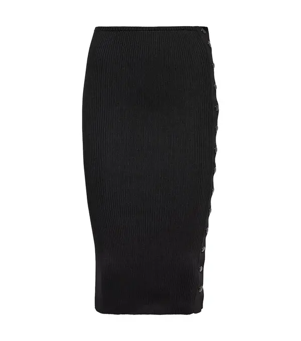 PETAR PETROV Finn Ribbed-knit Pencil Skirt