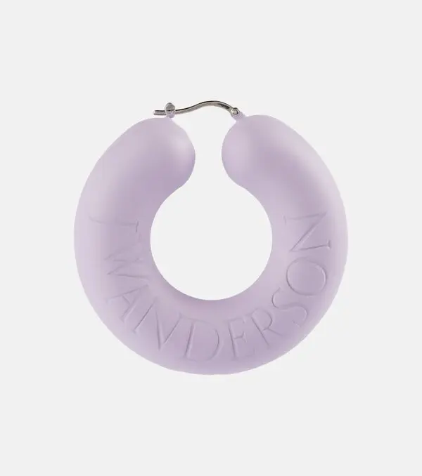 JW Anderson Logo Hoop Earrings