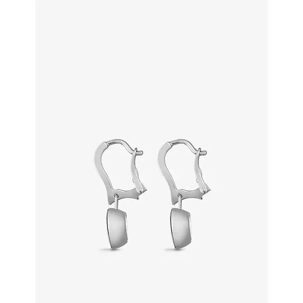 Chopard Happy Diamonds 18ct White-gold And Diamond Earrings