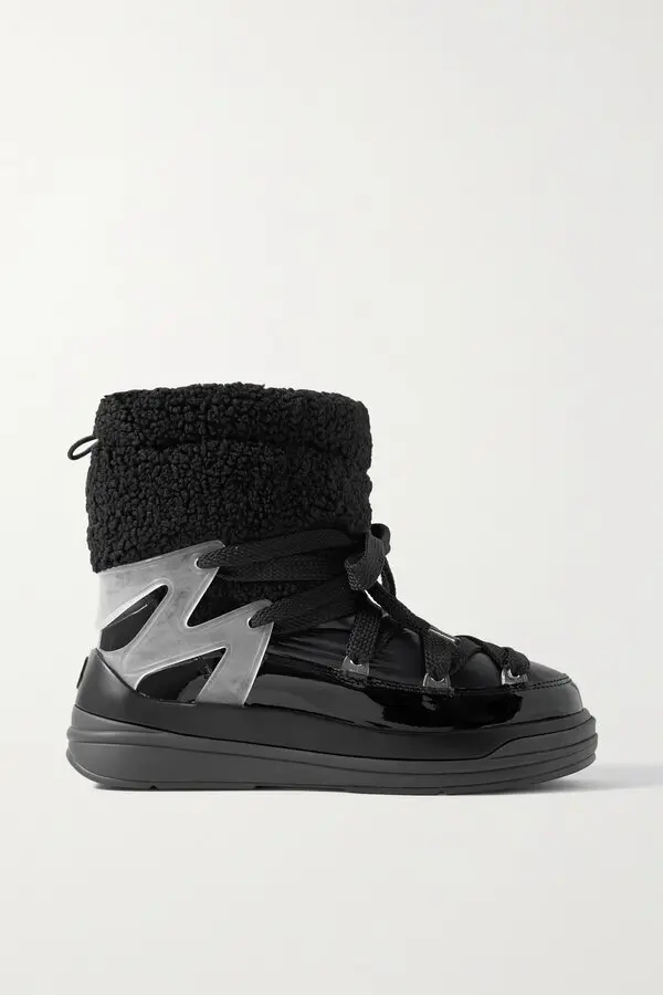 Moncler Insolux M Rubber-trimmed Snow Boots