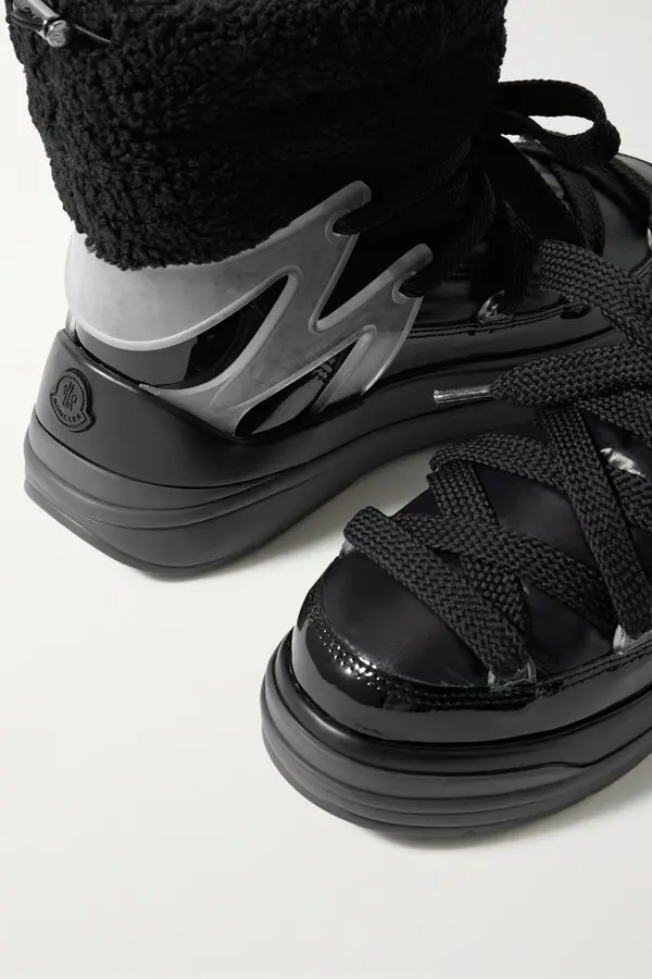 Moncler Insolux M Rubber-trimmed Snow Boots