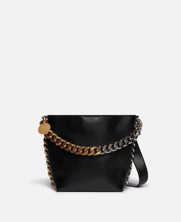 Stella McCartney Frayme Bucket Bag - Black