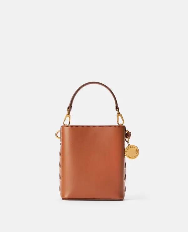 Stella McCartney Frayme Bucket Bag - Tan Brown