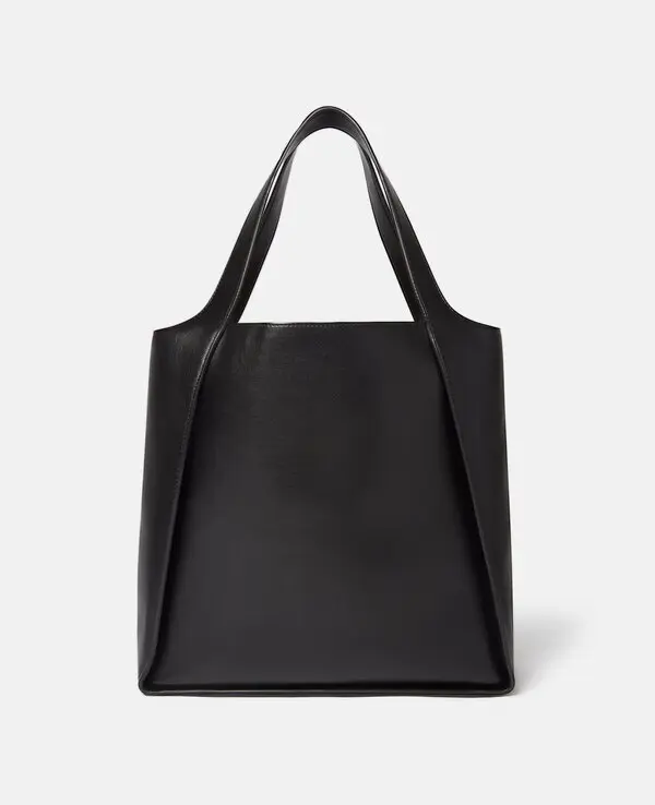 Stella McCartney Stella Logo Square Tote - Black