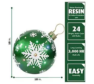 FRASER HILL FARM Indoor/outdoor Oversized Chrismas Decor