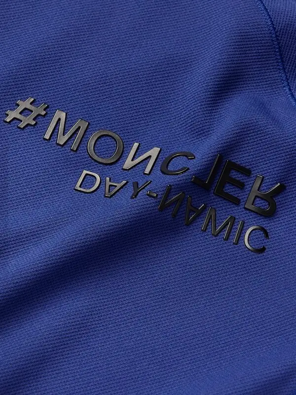 Moncler Logo-appliquéd Stretch-jersey T-shirt