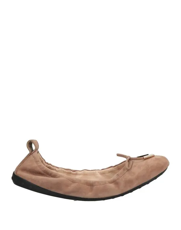 TOD'S Ballet Flats With Bow Detailing