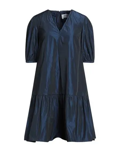 VIOLANTI Mini Trapeze Dress - Midnight Blue