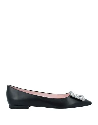 ROGER VIVIER Soft Leather Ballet Flats