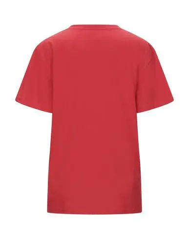 Alberta Ferretti Organic Cotton T-shirt With Sequin Detail - Red