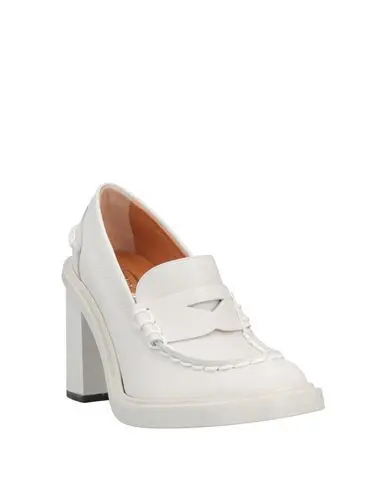 TOD'S Light Soft Leather Loafers - Grey