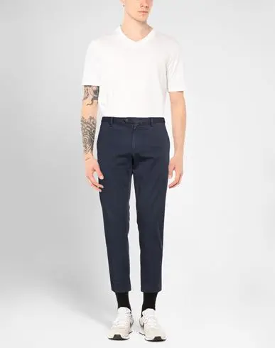 TRUSSARDI Pants Size Cotton, Elastane - Blue
