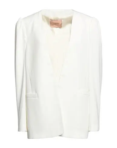 TWINSET Single-breasted Blazer - White