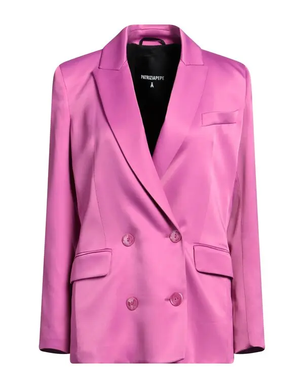 Patrizia Pepe Double-breasted Blazer - Pink