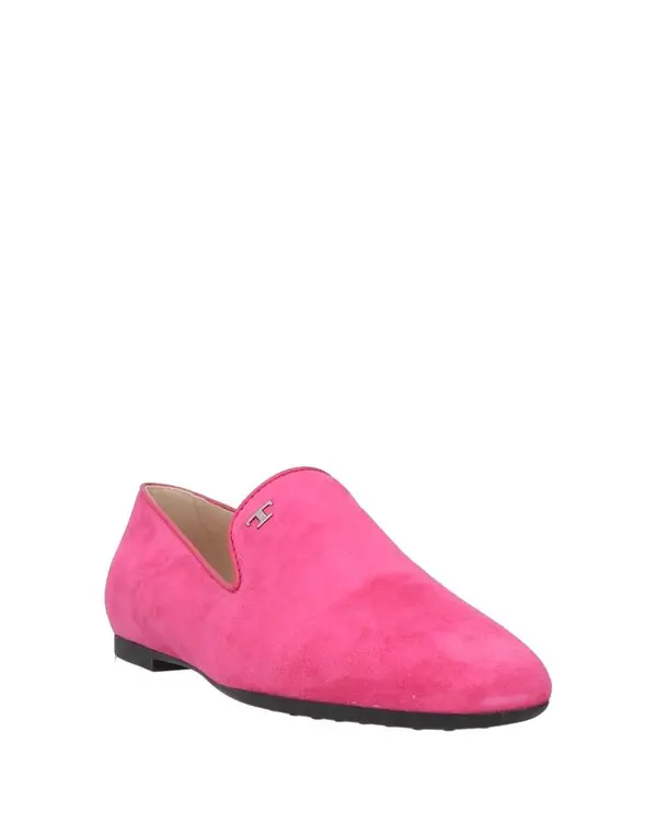 TOD'S Leather Loafers - Pink