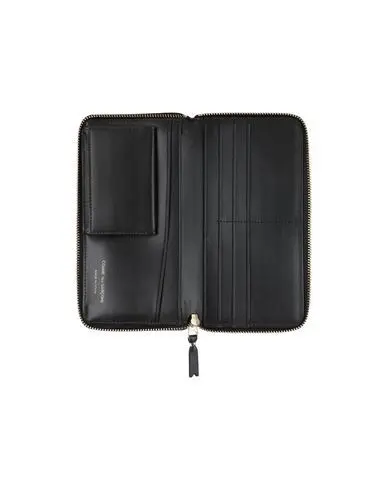 Comme Des Garçons Wallet Bovine Leather - Black