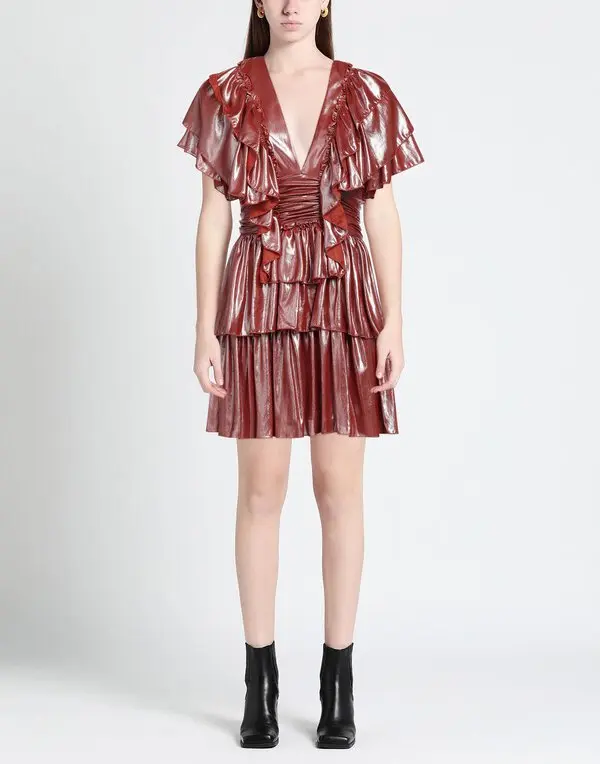 ANIYE BY Mini Trapeze Dress - Red