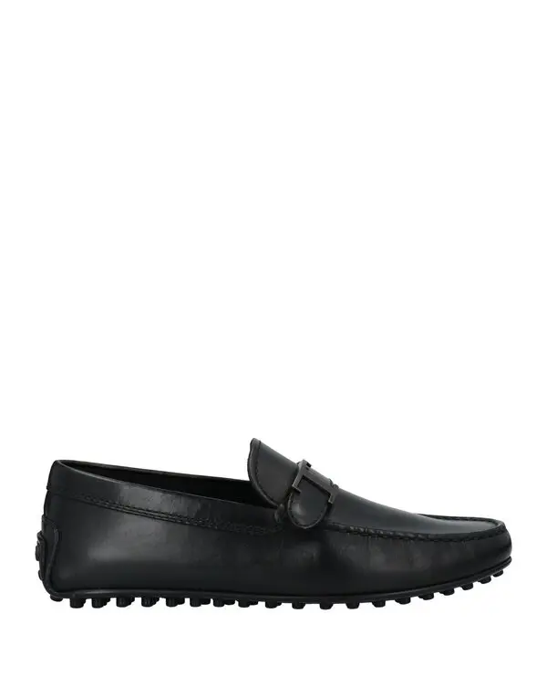 TOD'S Loafers In Leather With Metal Detailing