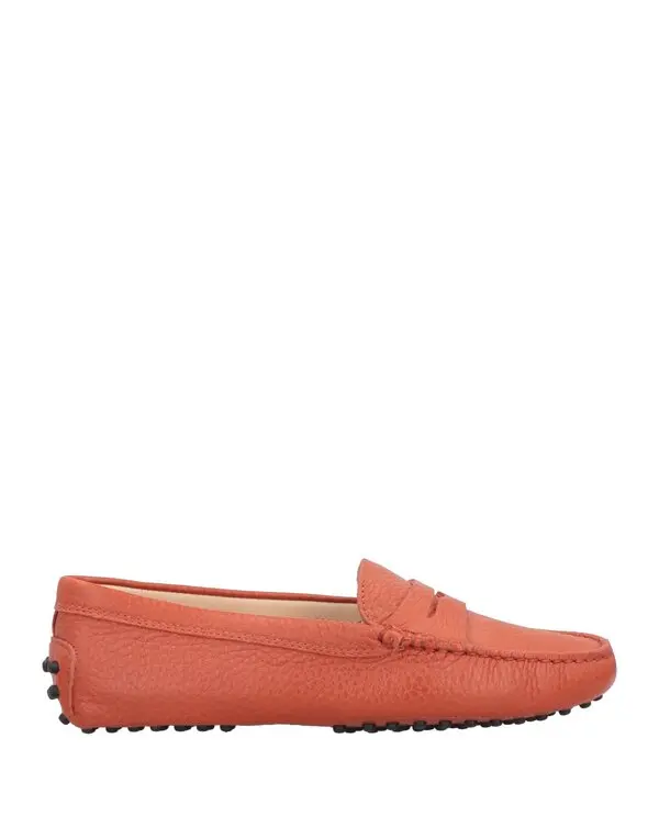 TOD'S Loafers In Soft Leather - Red
