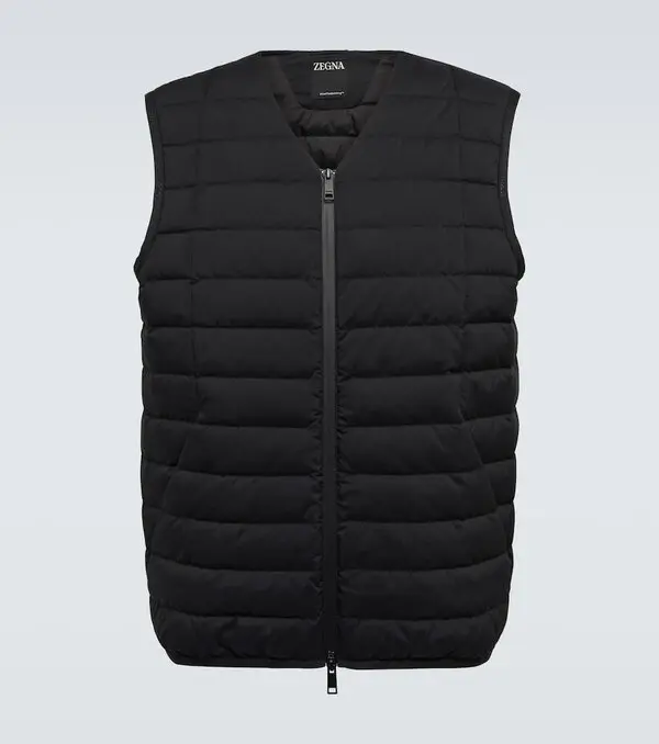 Zegna Quilted Down Vest