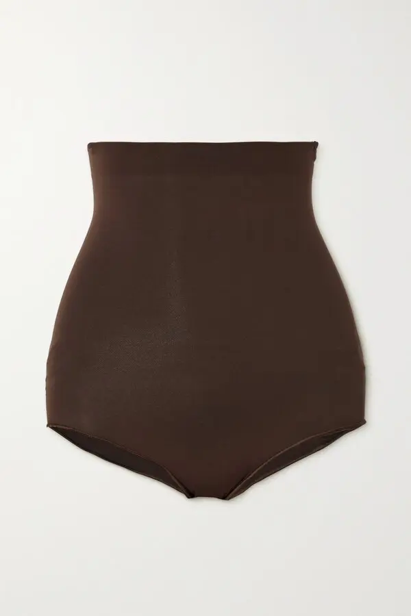 SKIMS Core Control High Waist Briefs - Brown