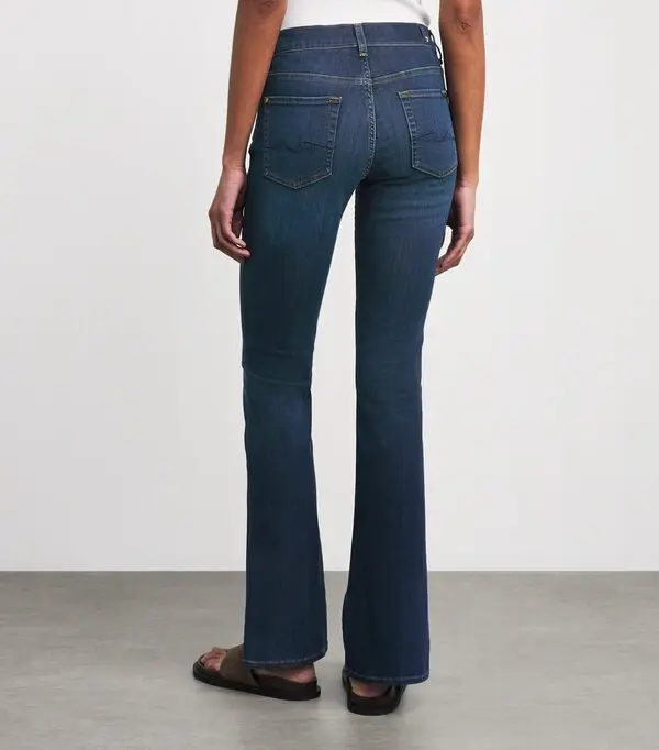 7 For All Mankind Bair Bootcut Jeans - Blue