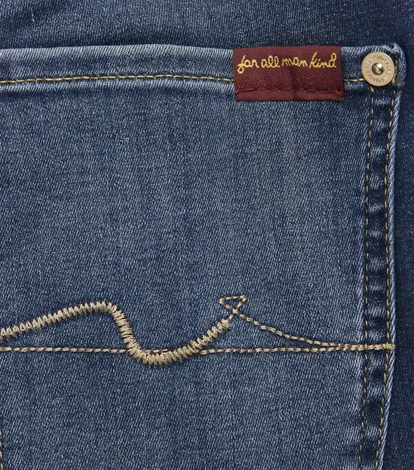 7 For All Mankind Bair Bootcut Jeans - Blue