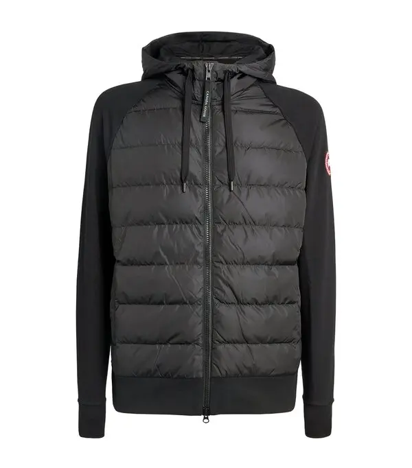 Canada Goose Hybridge Huron Zip-up Hoodie - Black