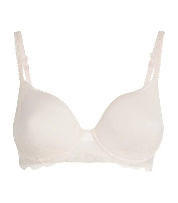 Simone Perele Spacer Plunge Reve Bra - Pink